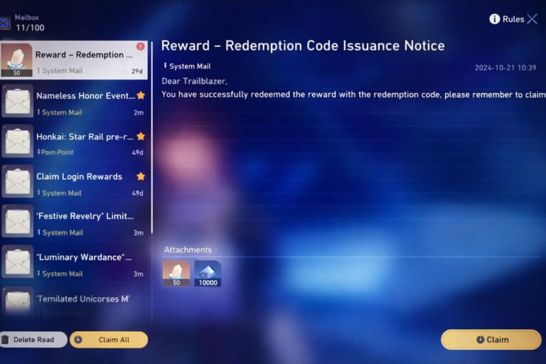 Honkai Star Rail Codes - May 2026 Techyhigher